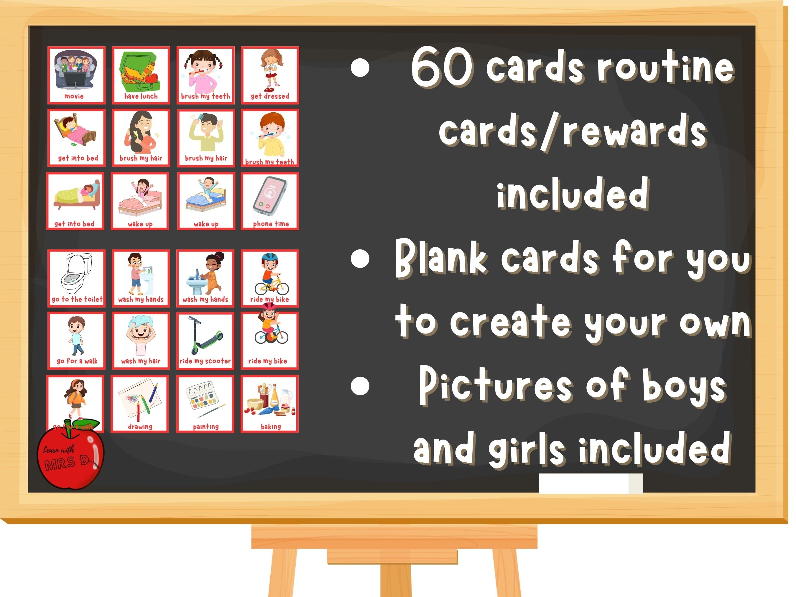 Daily Routine Boards- Visual Timetable - Etsy