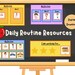 Daily Routine Boards Visual Timetable - Etsy UK