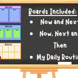 Daily Routine Boards Visual Timetable - Etsy UK
