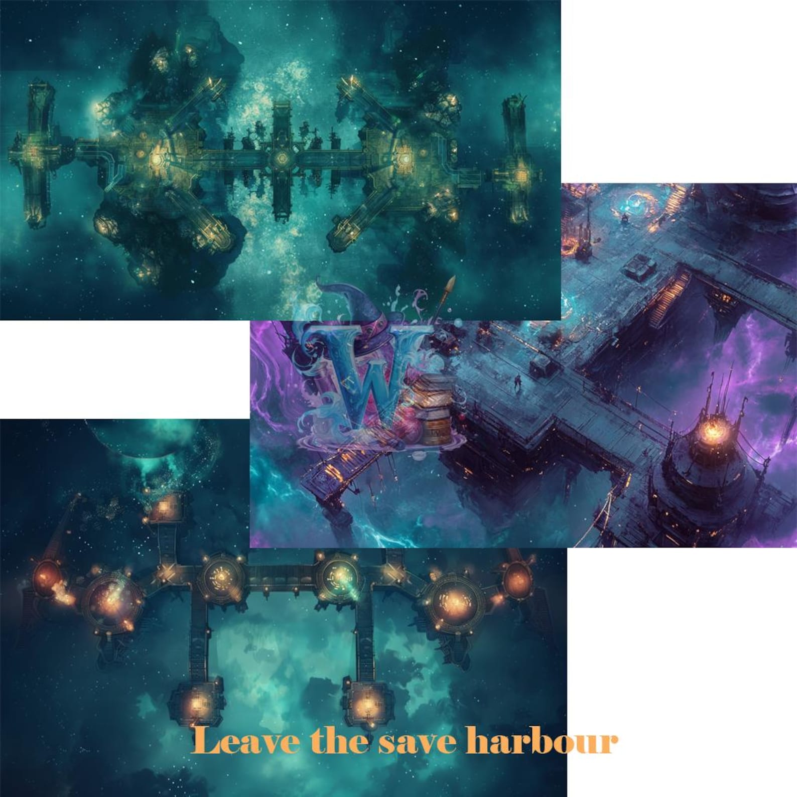 100+ Astral Sea Dnd Battlemap, Dungeons and Dragons, Spelljammer ...