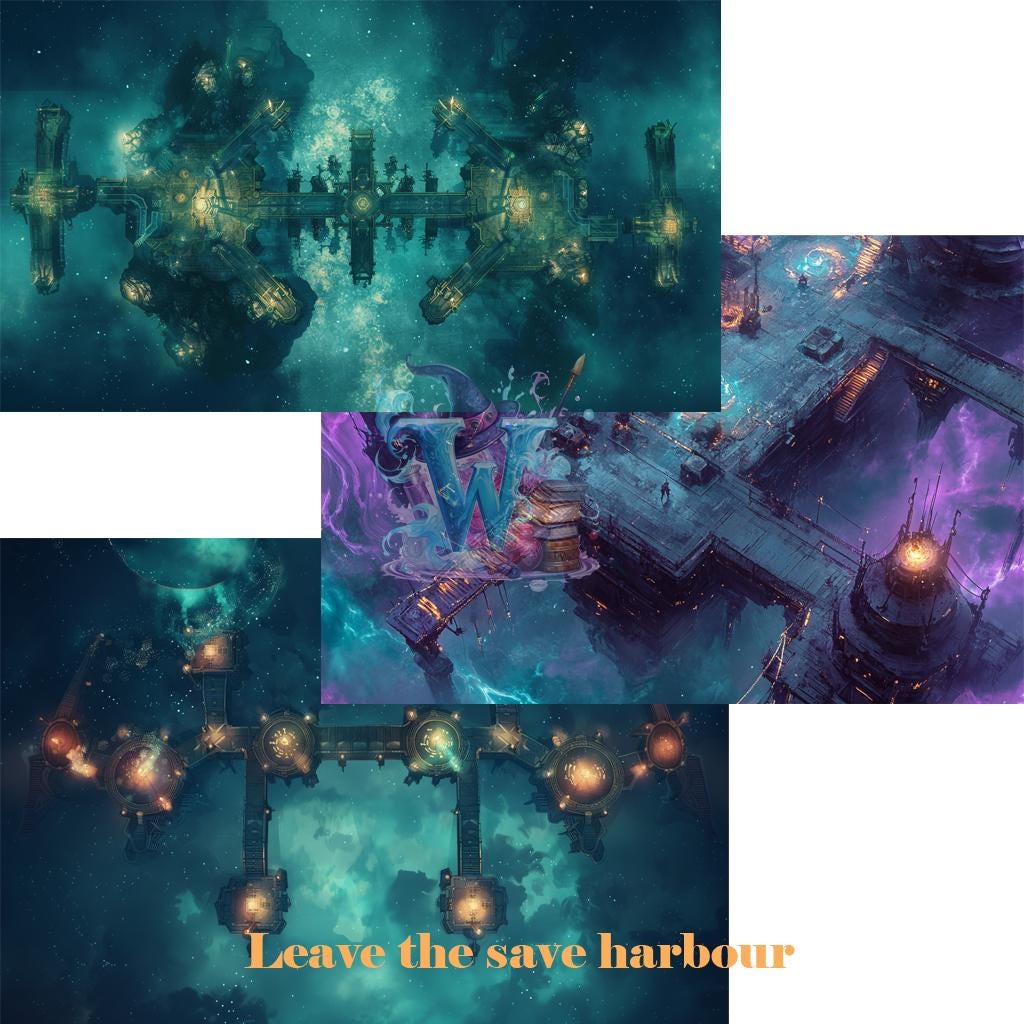 100+ Astral Sea Dnd Battlemap, Dungeons and Dragons, Spelljammer ...