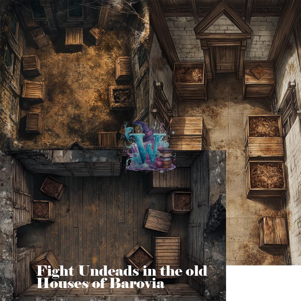 200+ Ravenloft Dnd Battlemap, Pathfinder, Dungeons and Dragons ...