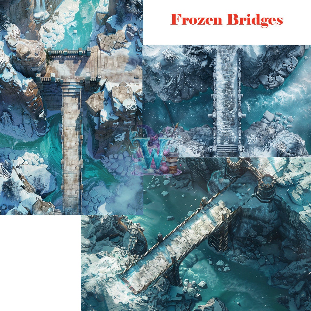 100+ Snow Covered Dnd Battlemap, Pathfinder, Dungeons and Dragons, Snow ...