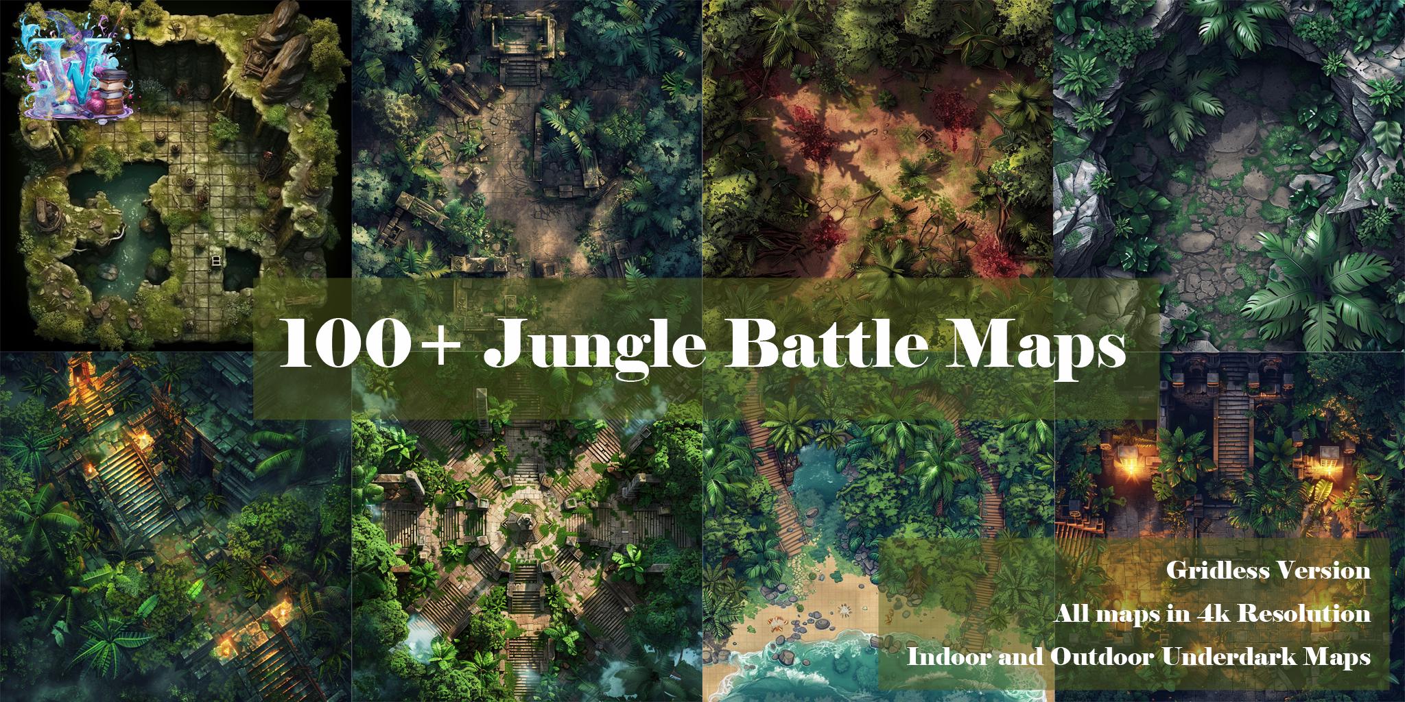 1000+ Battle Map Bundle for Dnd, Pen and Paper, Pathfinder Including ...