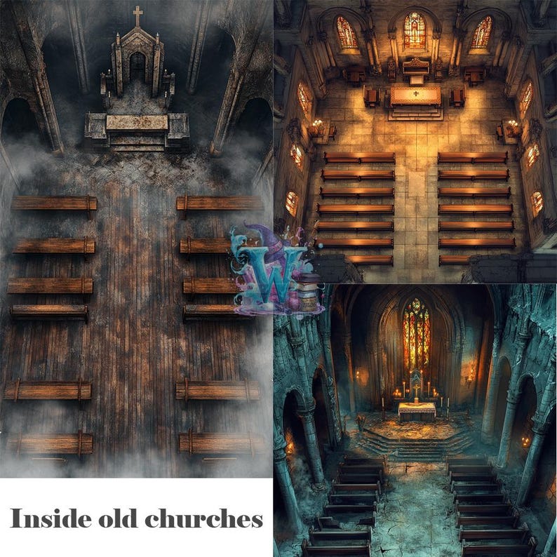 200+ Ravenloft Dnd Battlemap, Pathfinder, Dungeons and Dragons ...