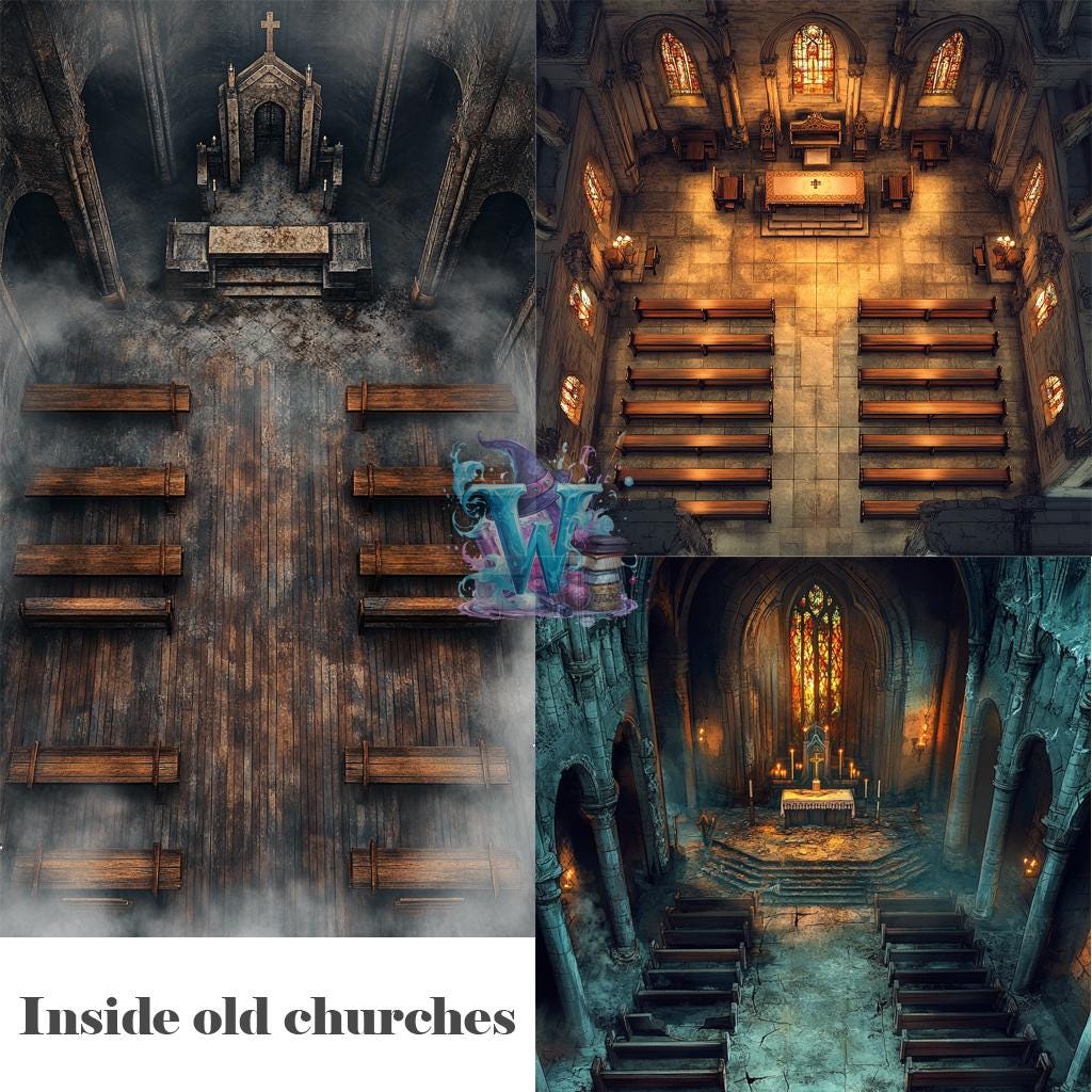 200+ Ravenloft Dnd Battlemap, Pathfinder, Dungeons and Dragons ...