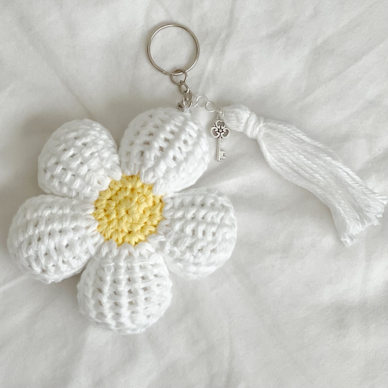 Hand Knit Key Chain - Etsy