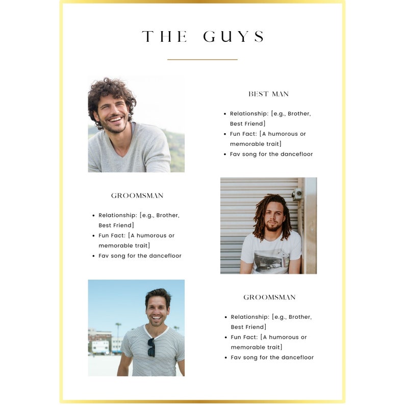 Wedding Invitation, Magazine Style Wedding Invitation , Printable ...