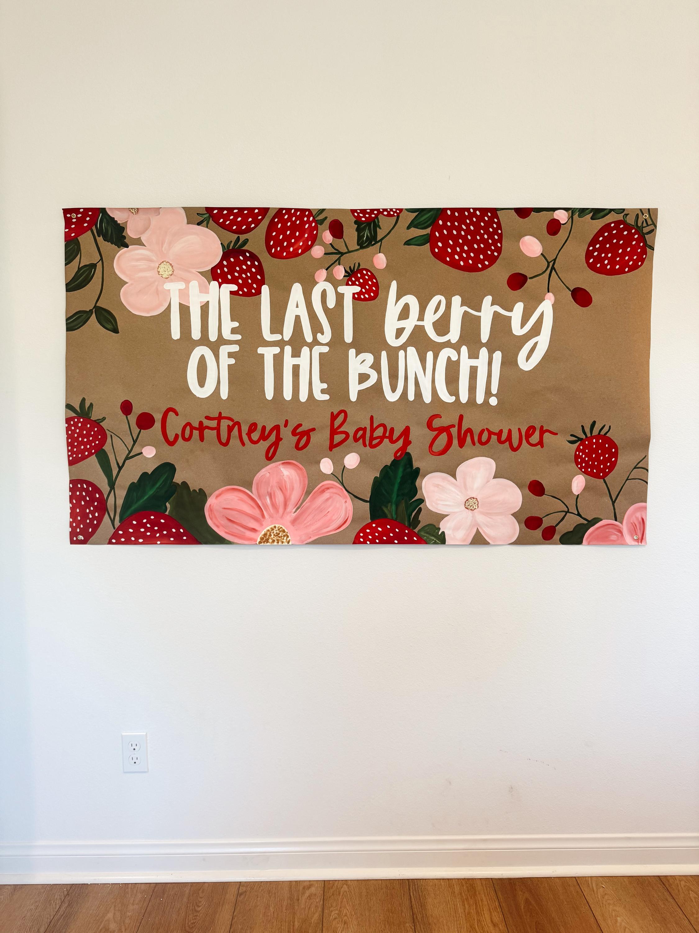 Custom Hand Painted Birthday Banner: Unique Celebration Decor - Etsy