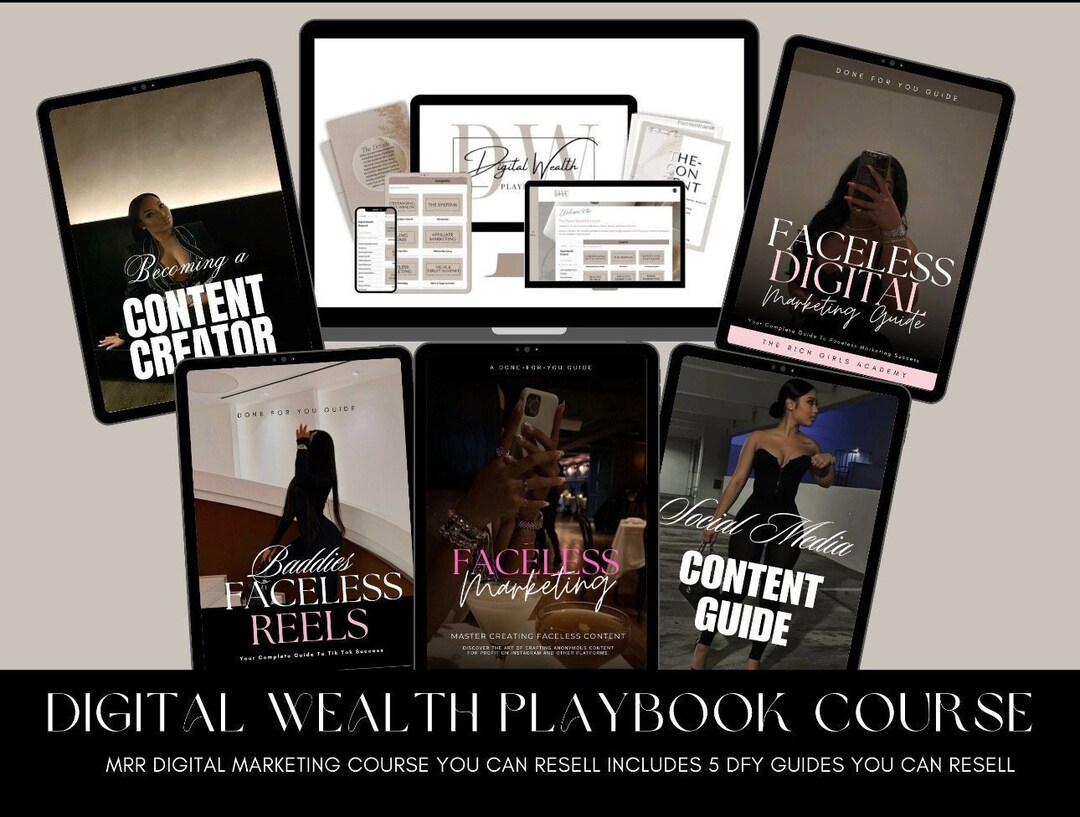 Digital Wealth Academy.dwa. Digital Wealth Playbook Course. - Etsy