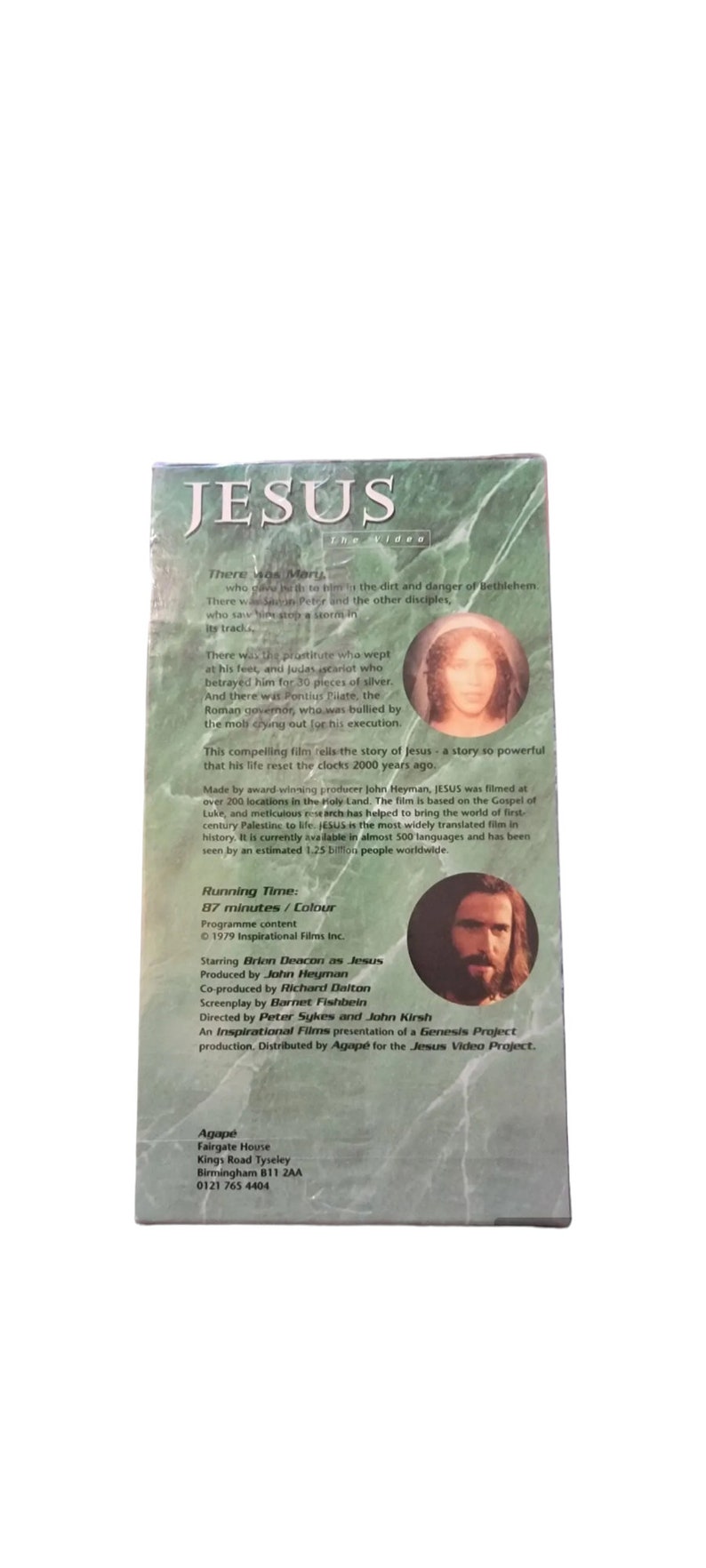Jesus 1979 With Brian Deacon VHS Tape Brand New and Sealed - Etsy