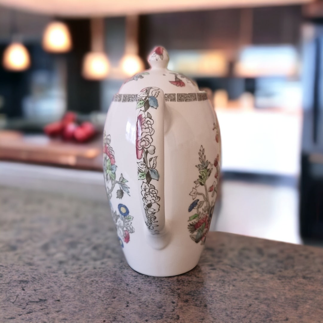 Johnson Brothers Indian Tree Coffee Pot - Etsy