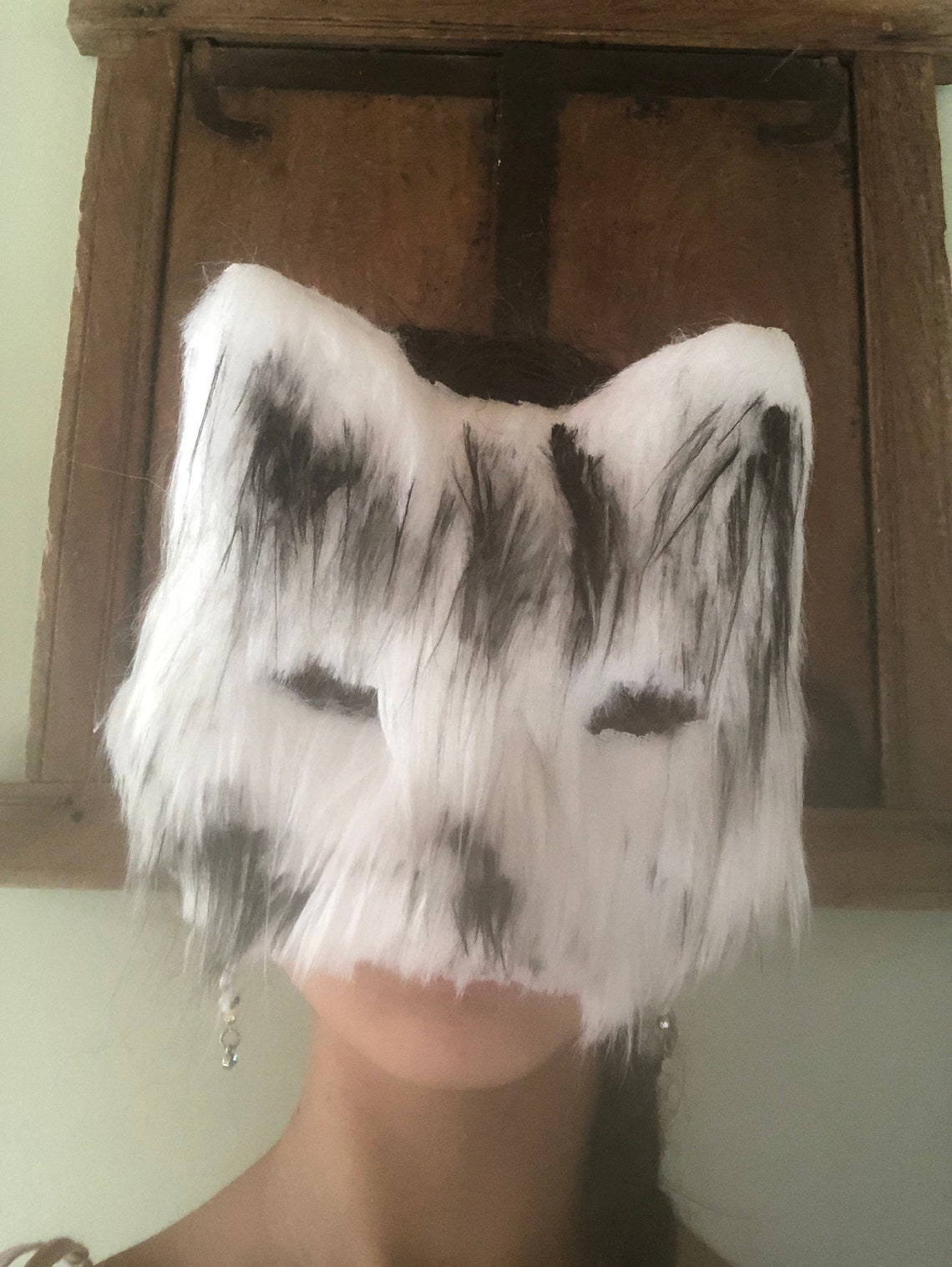 Therian Fluffy Mask and Tail - Etsy