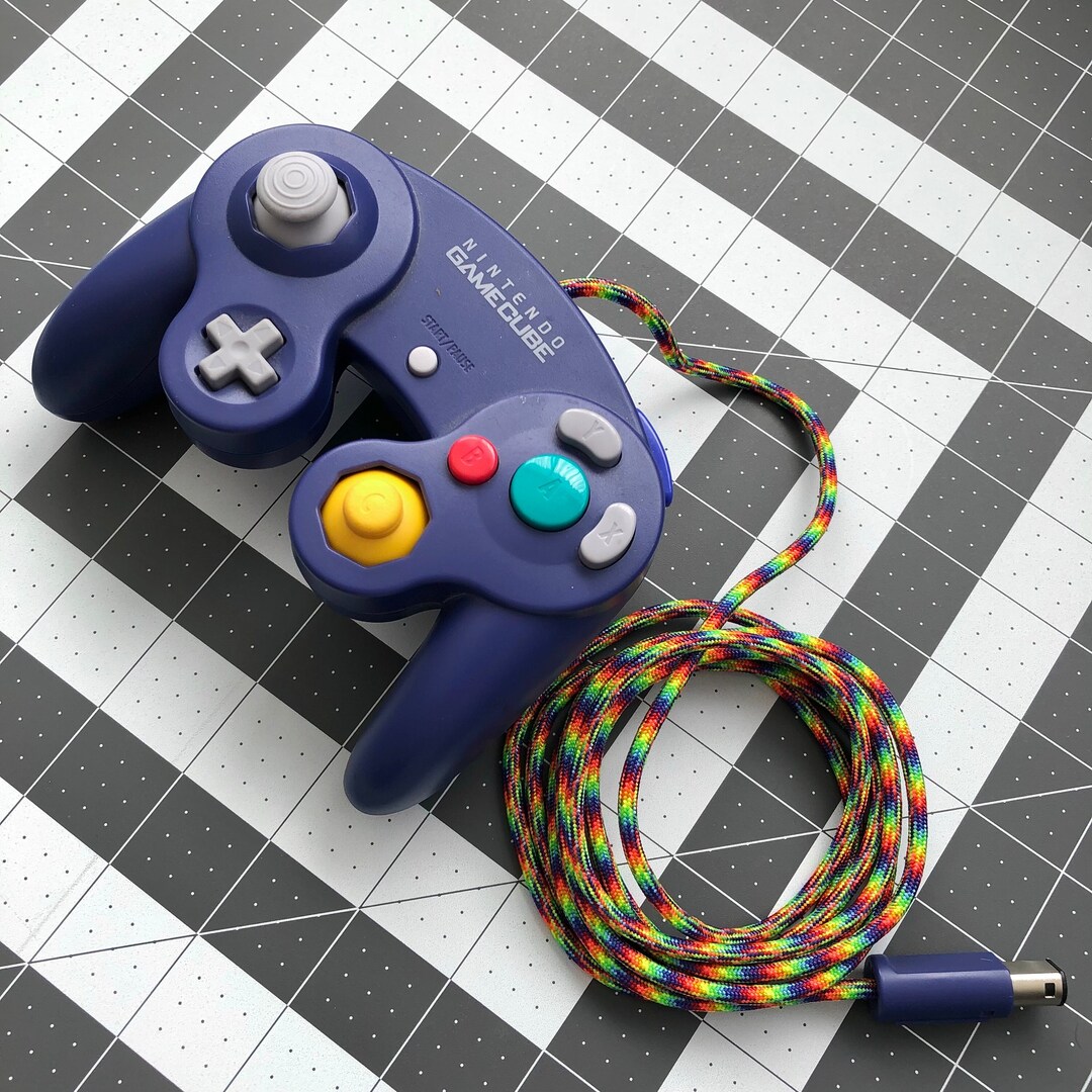 OEM Gamecube Controller Custom Paracord Cable - Etsy