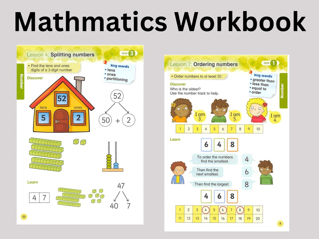 Grade 1 Math Workbook | Summer Practice & Homeschool Learning ...