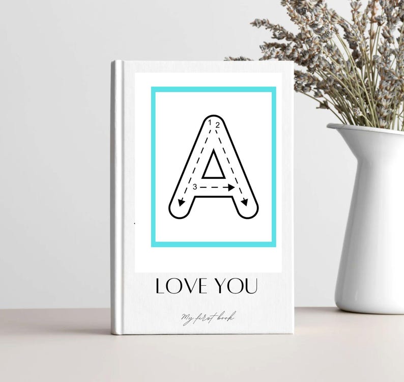 Alphabet Cards Printable for Preschool, Uppercase and Lowercase Black ...