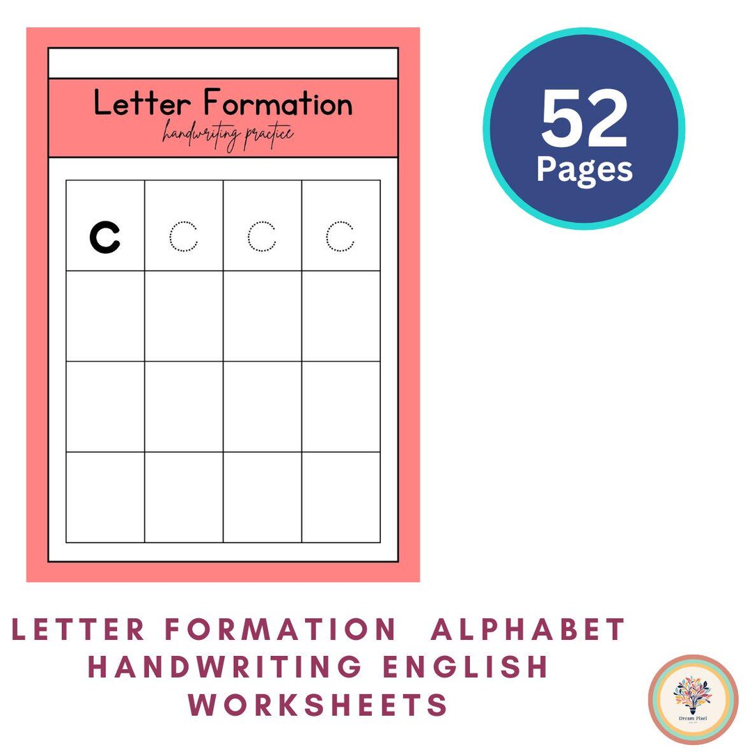 Letter Formation Worksheets | Printable Tracing & Writing Practice for ...