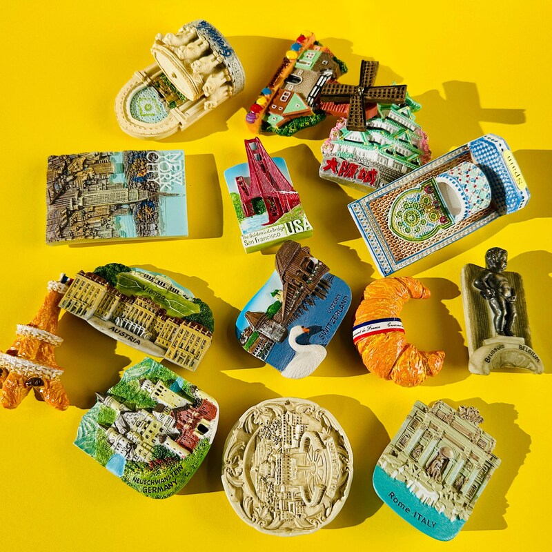 Travel Magnets - Etsy