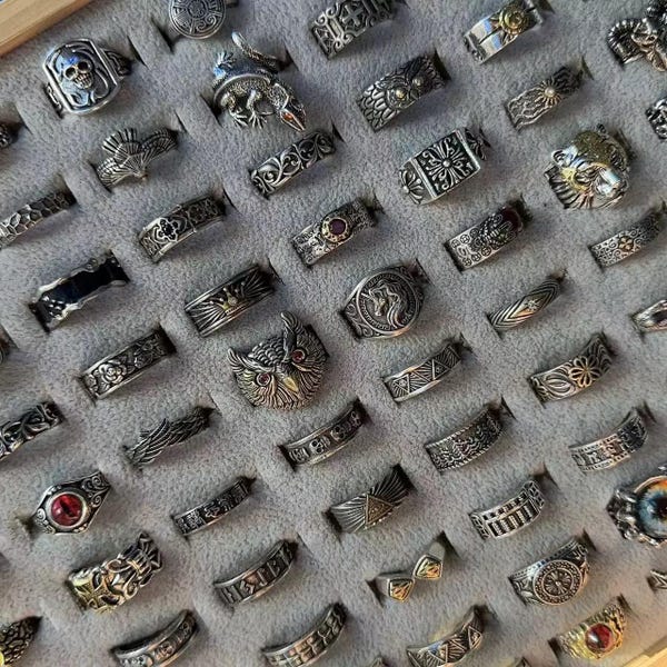 Grunge Rings - Etsy Australia