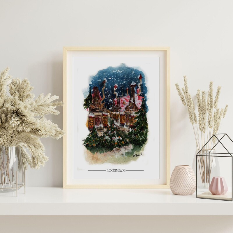 Hogsmeade Poster - Etsy