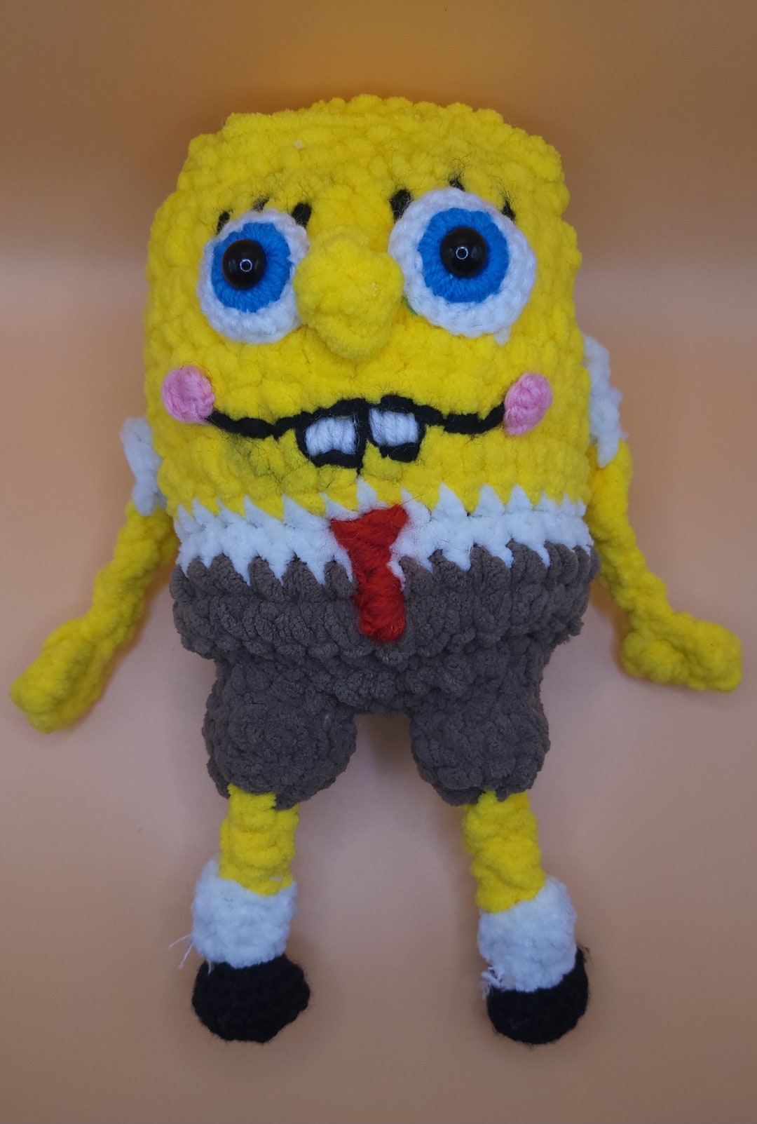 Spongebob Crochet Pattern - Etsy UK