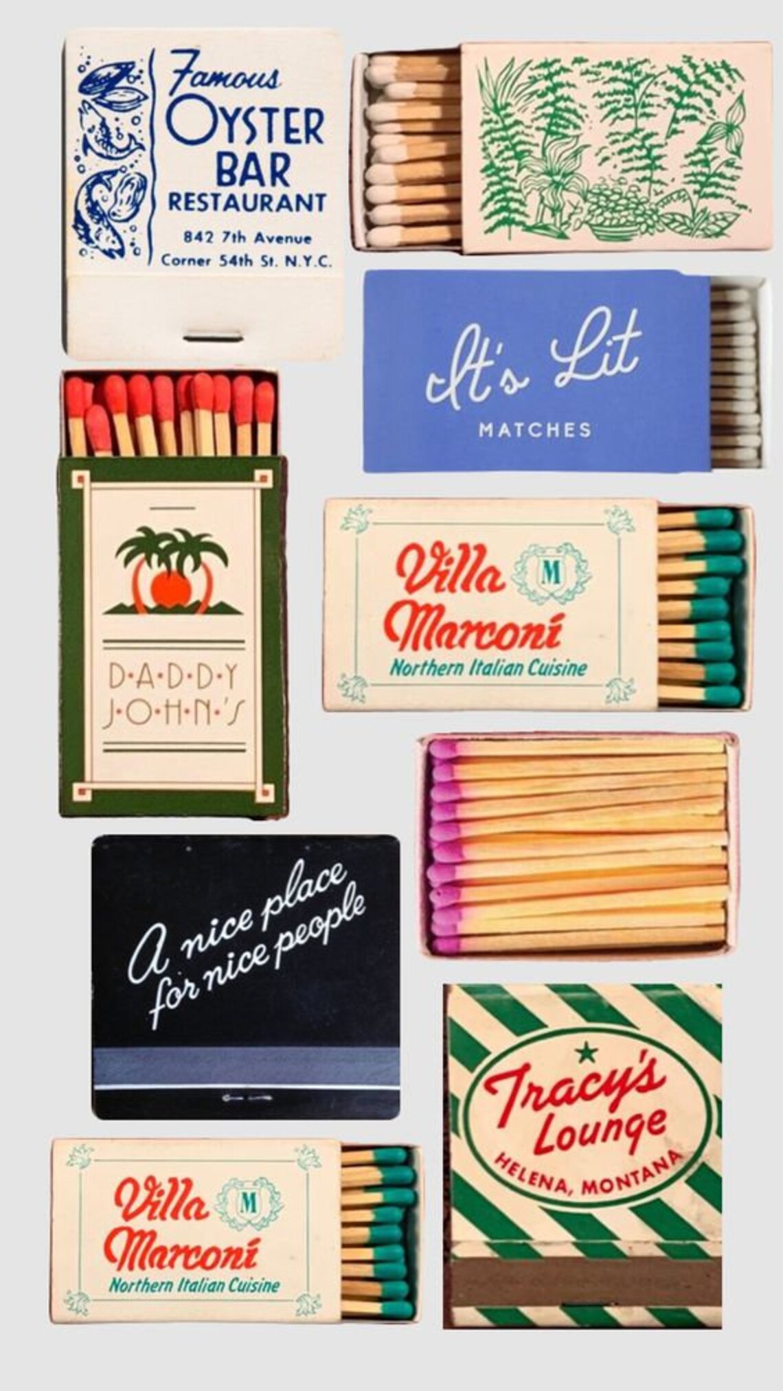 Custom Matchbook Digital Print Wall Art Custom Matchbook Art ...