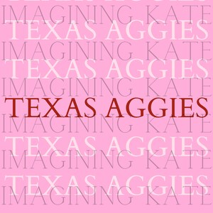 Texas A&M Aggies Wall Decor Posters for Dorms College Prints Decoration ...