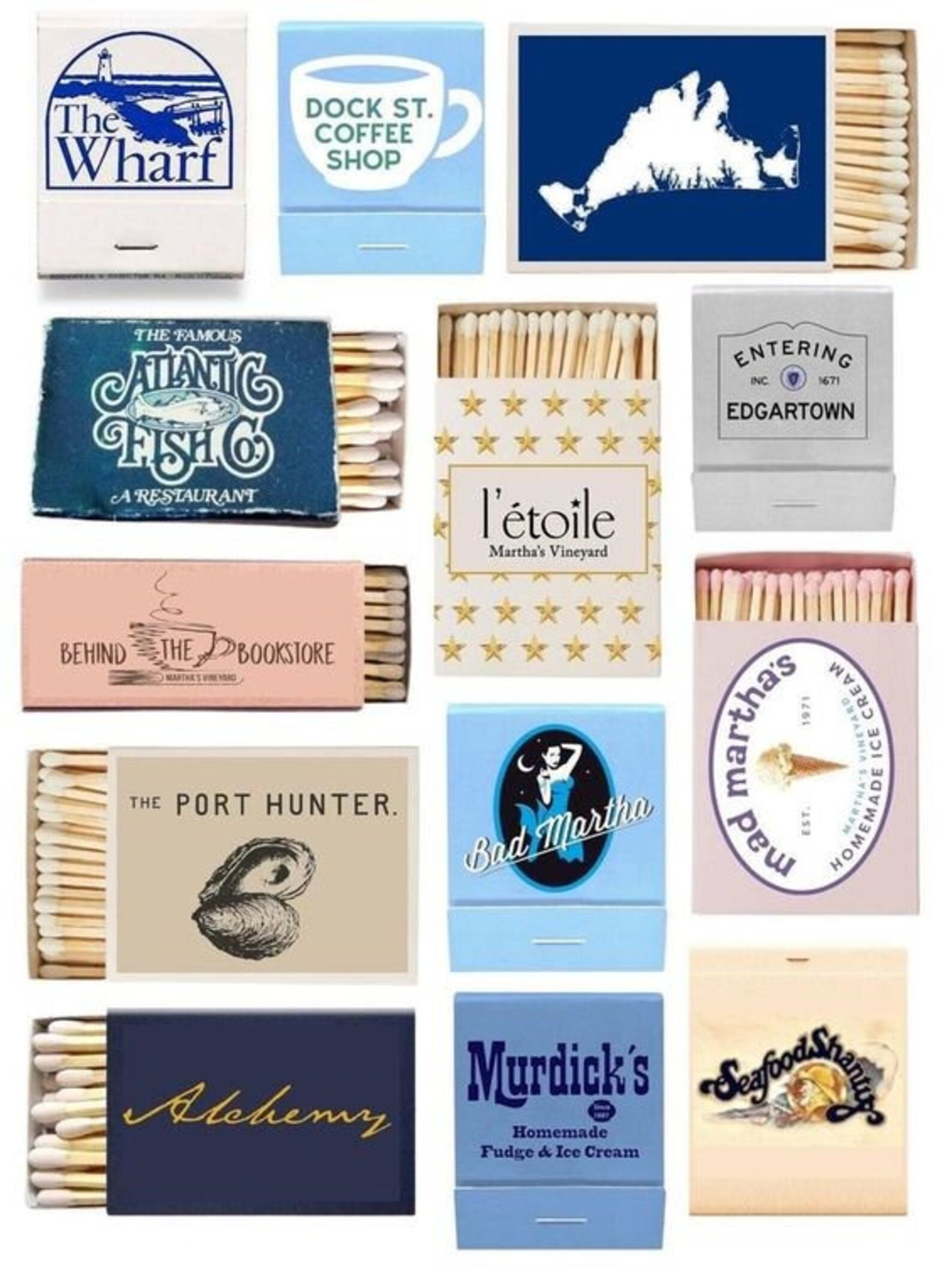 Custom Matchbook Digital Print Wall Art | Custom Matchbook Art ...
