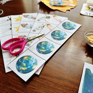 Outer Space Morning Basket Digital Download, Homeschool Printable | Pre ...