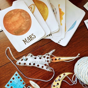Outer Space Homeschool Printable, Early Learning Activities (digital ...