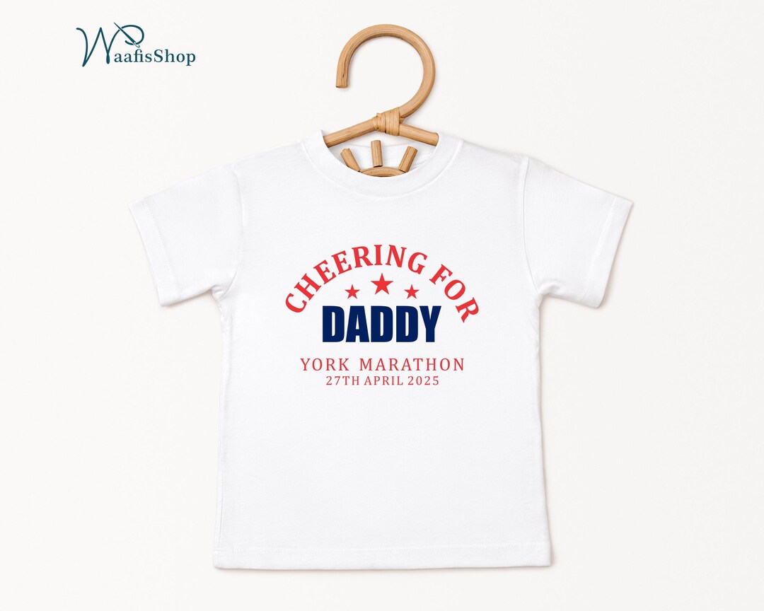 Custom Cheering for Marathon Runner T-shirt, Personalised Toddler ...