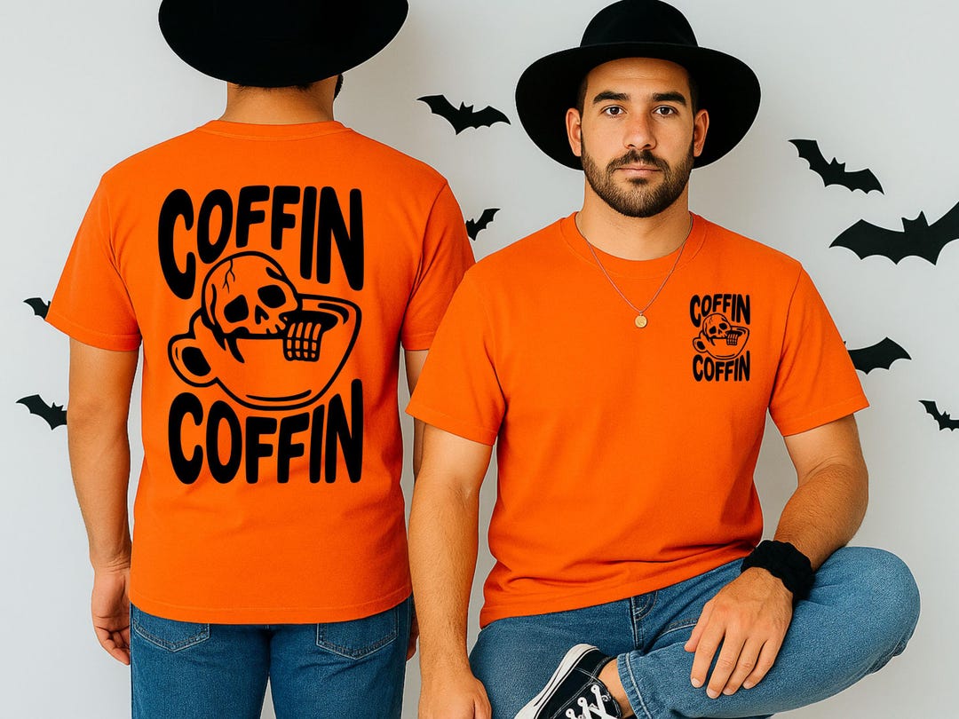 Coffin Break Halloween Skeleton T-shirt, Spooky Season Halloween Shirt ...