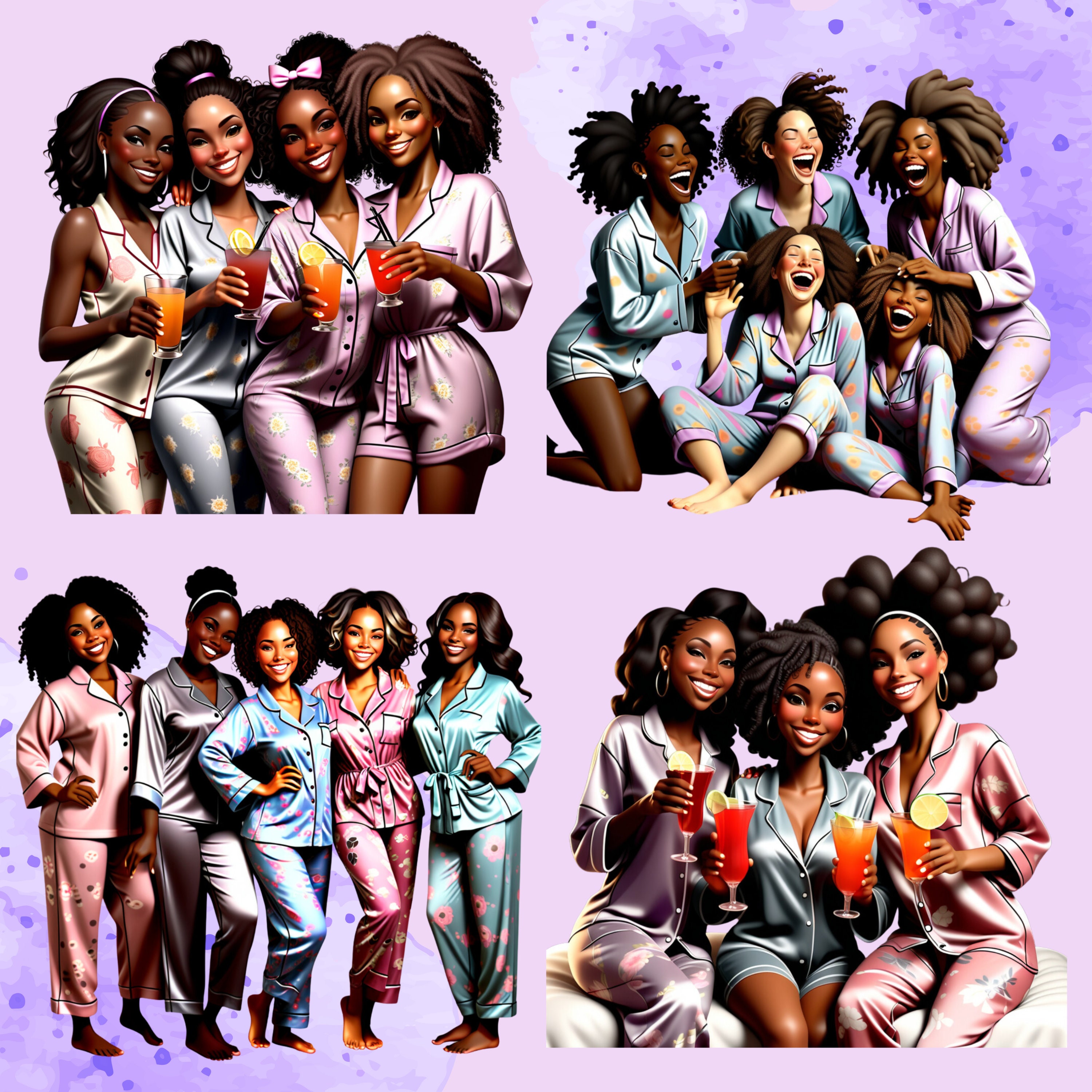 Black Women Clipart Blackgirl Clipart Planner Clipart Journal Clipart ...