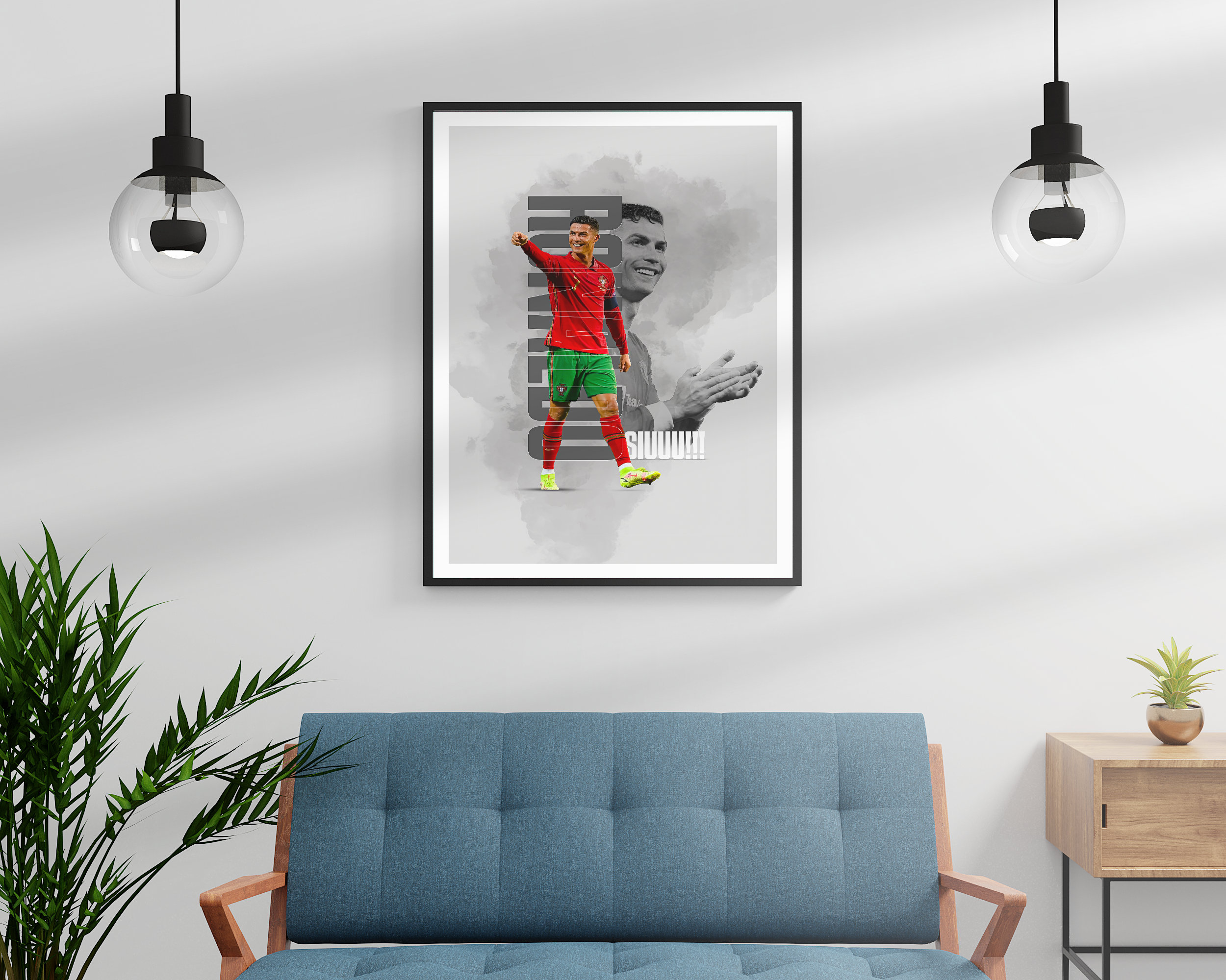 Cristiano Ronaldo CR7 Poster: Football Art Print (digital Download) - Etsy