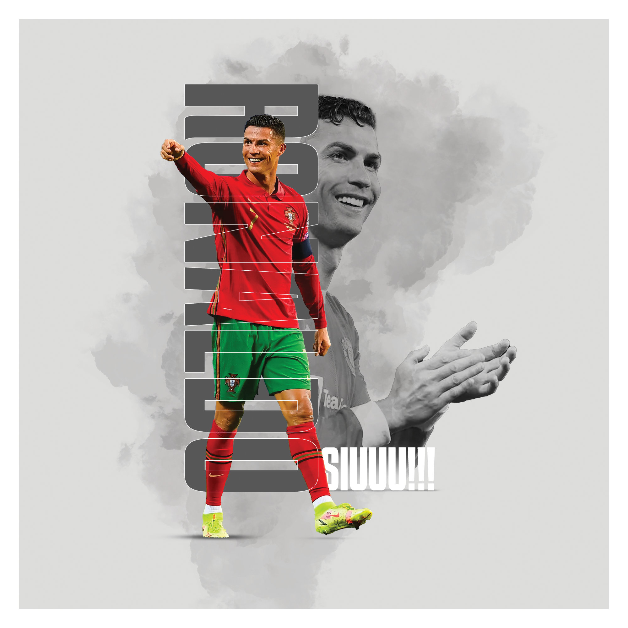 Cristiano Ronaldo CR7 Poster: Football Art Print (digital Download) - Etsy