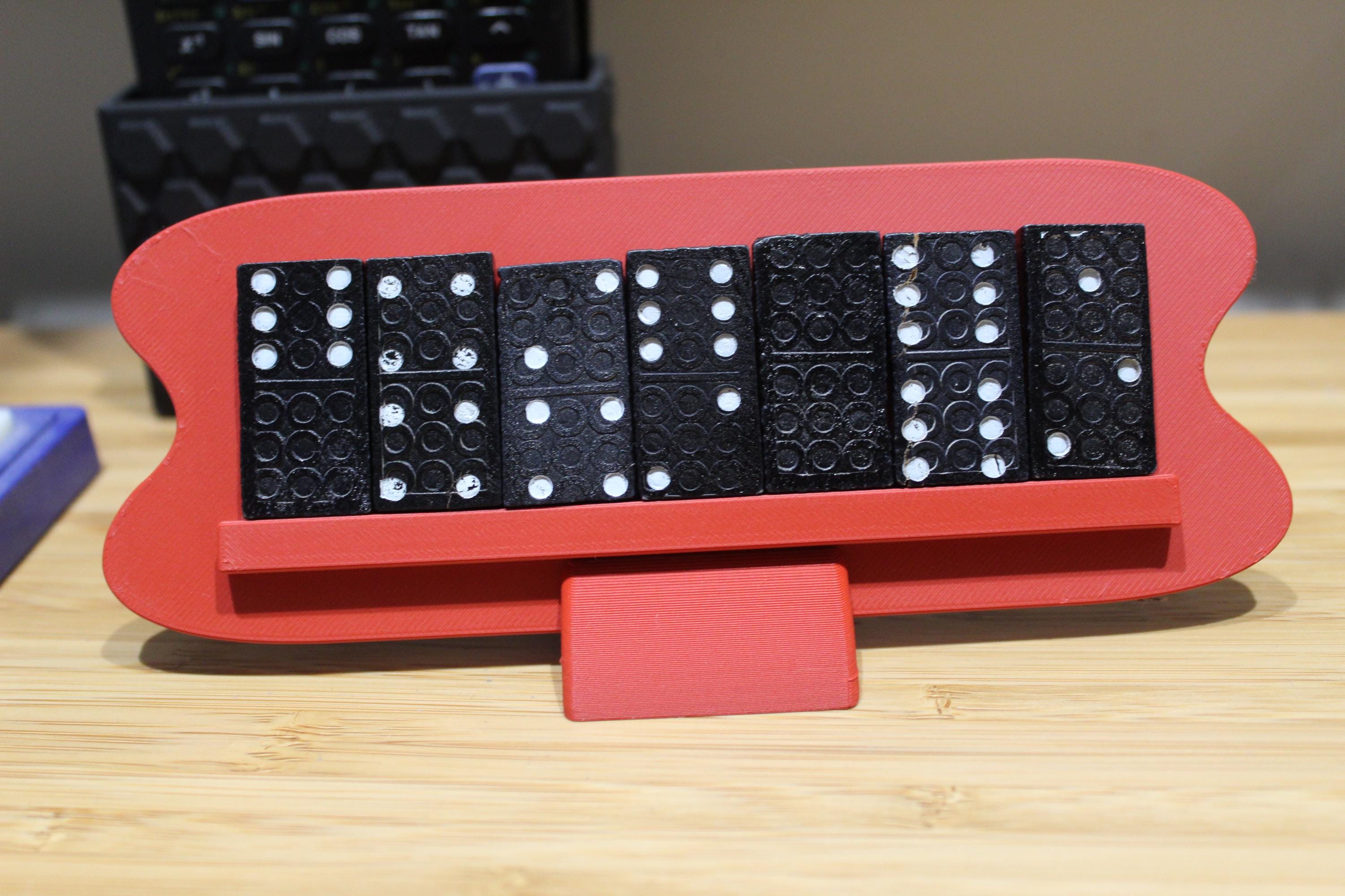 Handheld Domino Holder Tray Dominoes Display With Detachable Stand - Etsy
