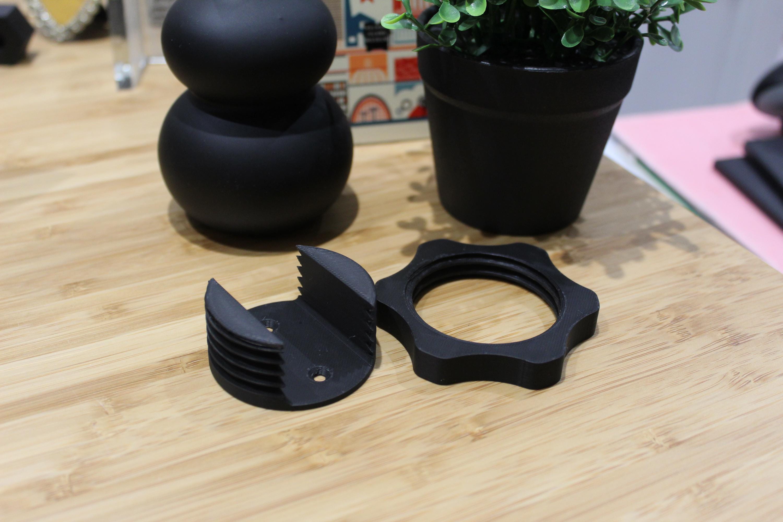 Screw and Nut Under Desk Cable Brackets, With Fittings, Cable Tidy and ...