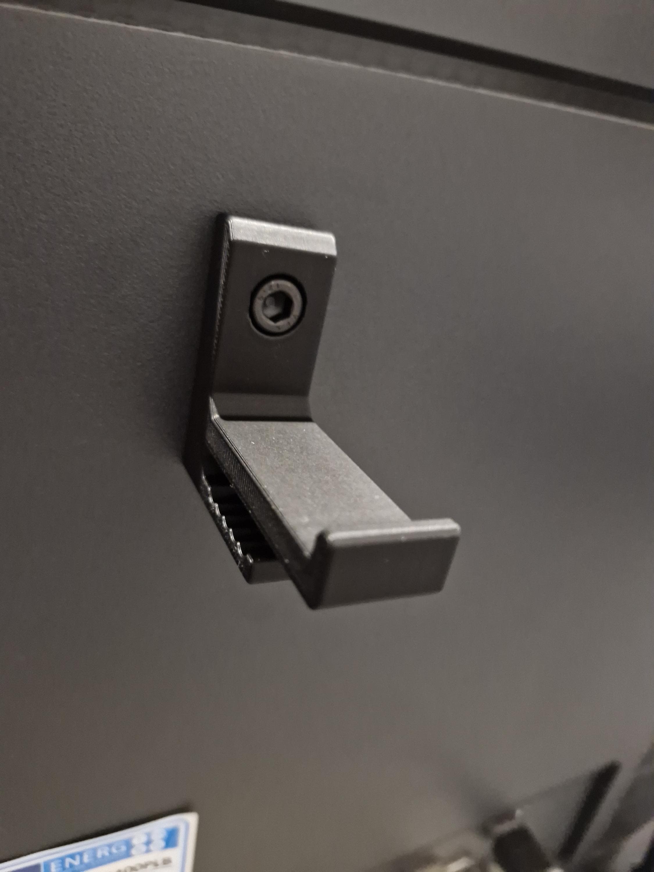 Back of Computer PC Monitor Hook for Cables and Headphones comes With ...