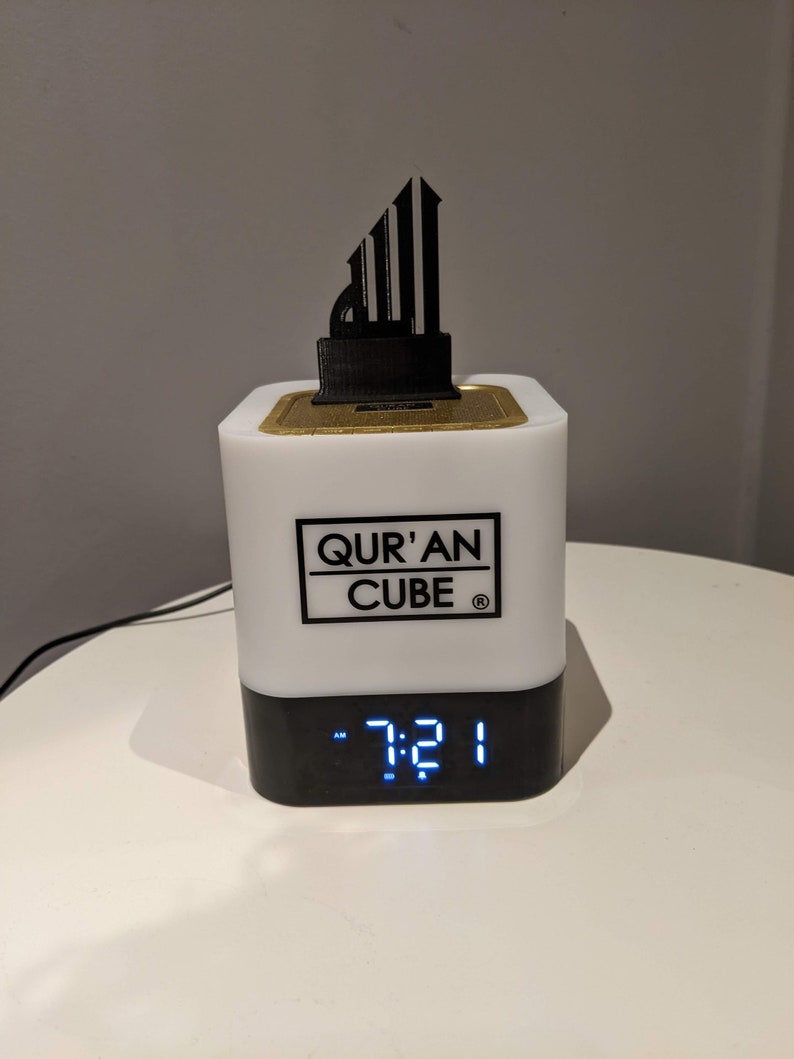 Remote Stand for the Quran Cube Speaker Remote, With Arabic Allah Name ...