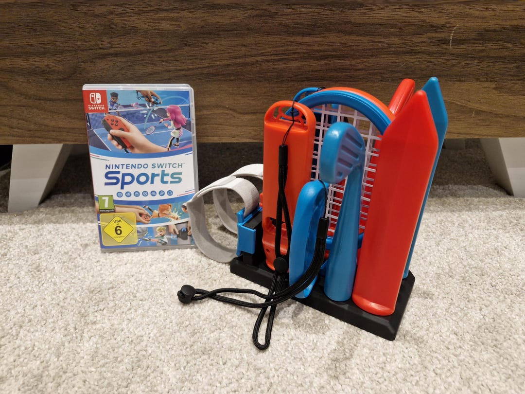 Stand / Holder for the Nintendo Switch Sports Accessories Bundle (just ...