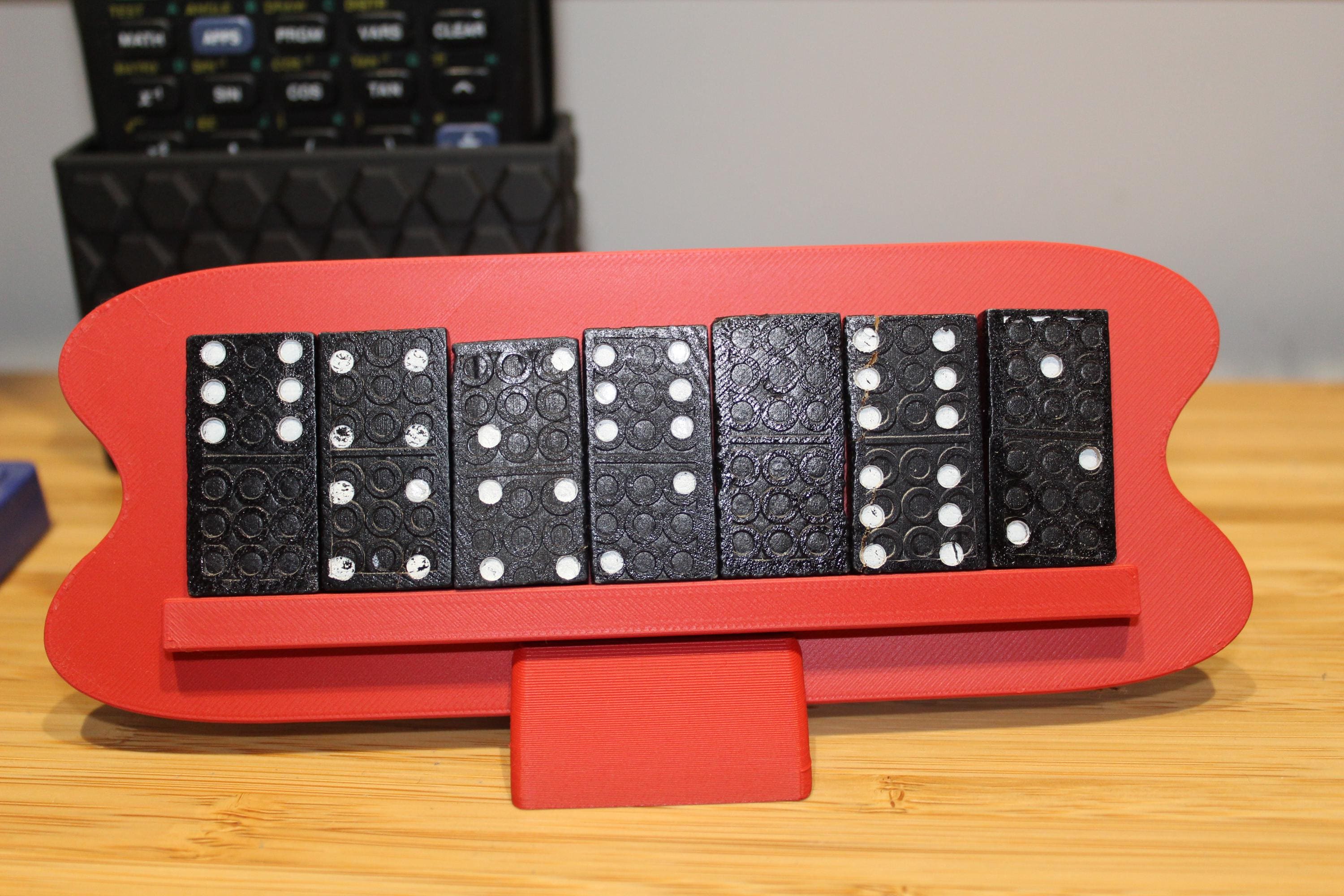 Handheld Domino Holder Tray Dominoes Display With Detachable Stand - Etsy