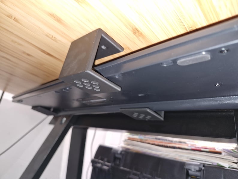 Computer Keyboard Under Desk Holder Bracket, With Fittings - Etsy