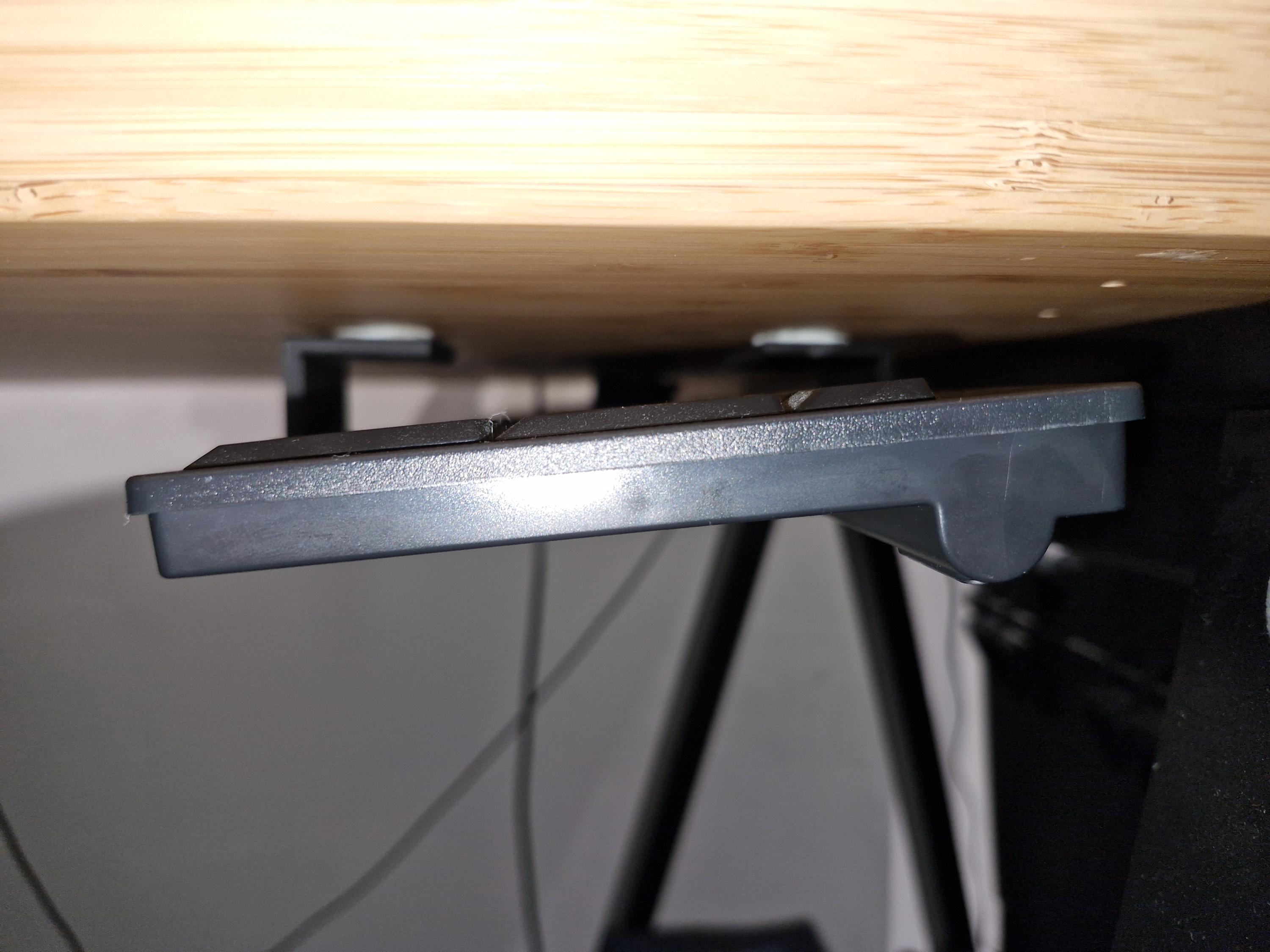 Computer Keyboard Under Desk Holder Bracket, With Fittings - Etsy