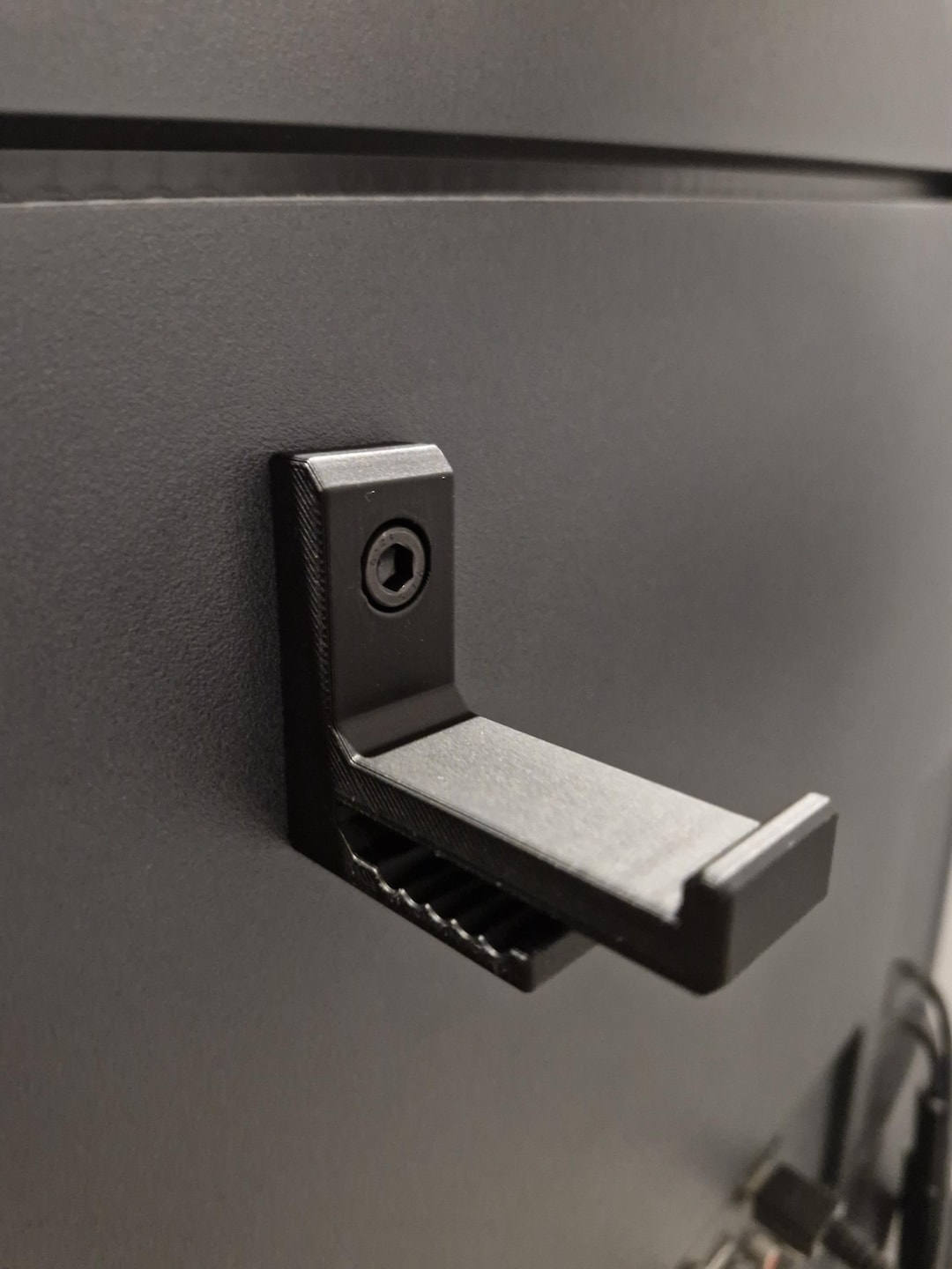 Back of Television TV Monitor Hook for Cables of Headphones (comes With ...