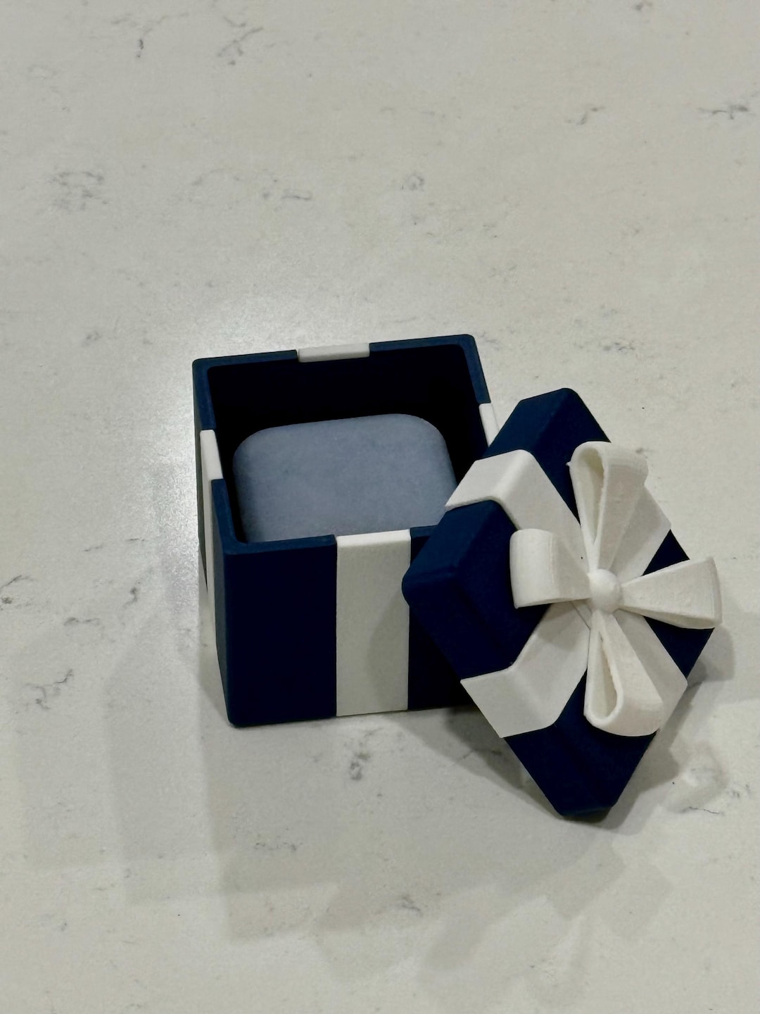 3d Printed Gift Box With Bow - Etsy