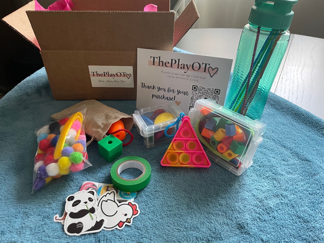 Theplayot Fine Motor Box and Activity Guide - Etsy