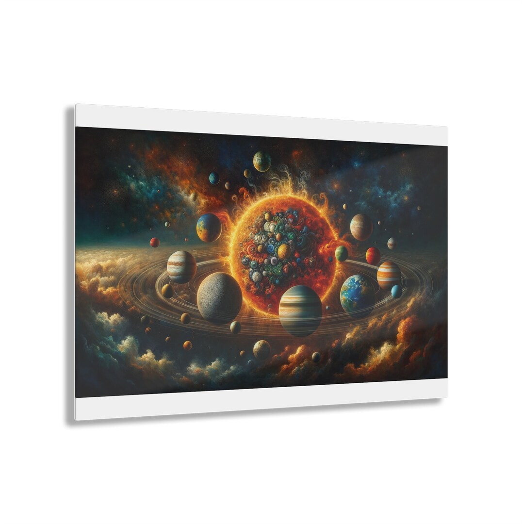 Solar System Acrylic Prints - Etsy