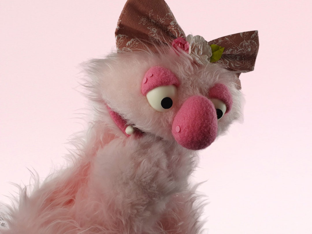 Professional Monster Puppet rosie With Live-hand sack Style - Etsy