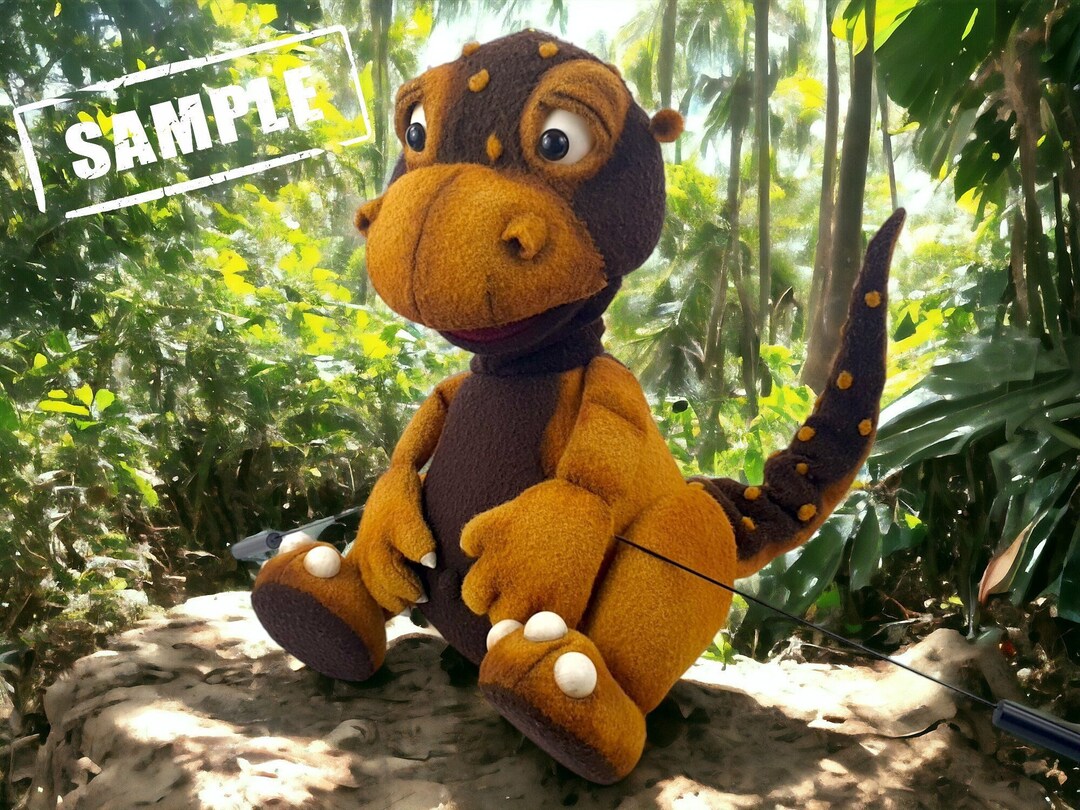 Professional Hand Puppet dinosaur, Ventriloquist Puppet Custom-made ...