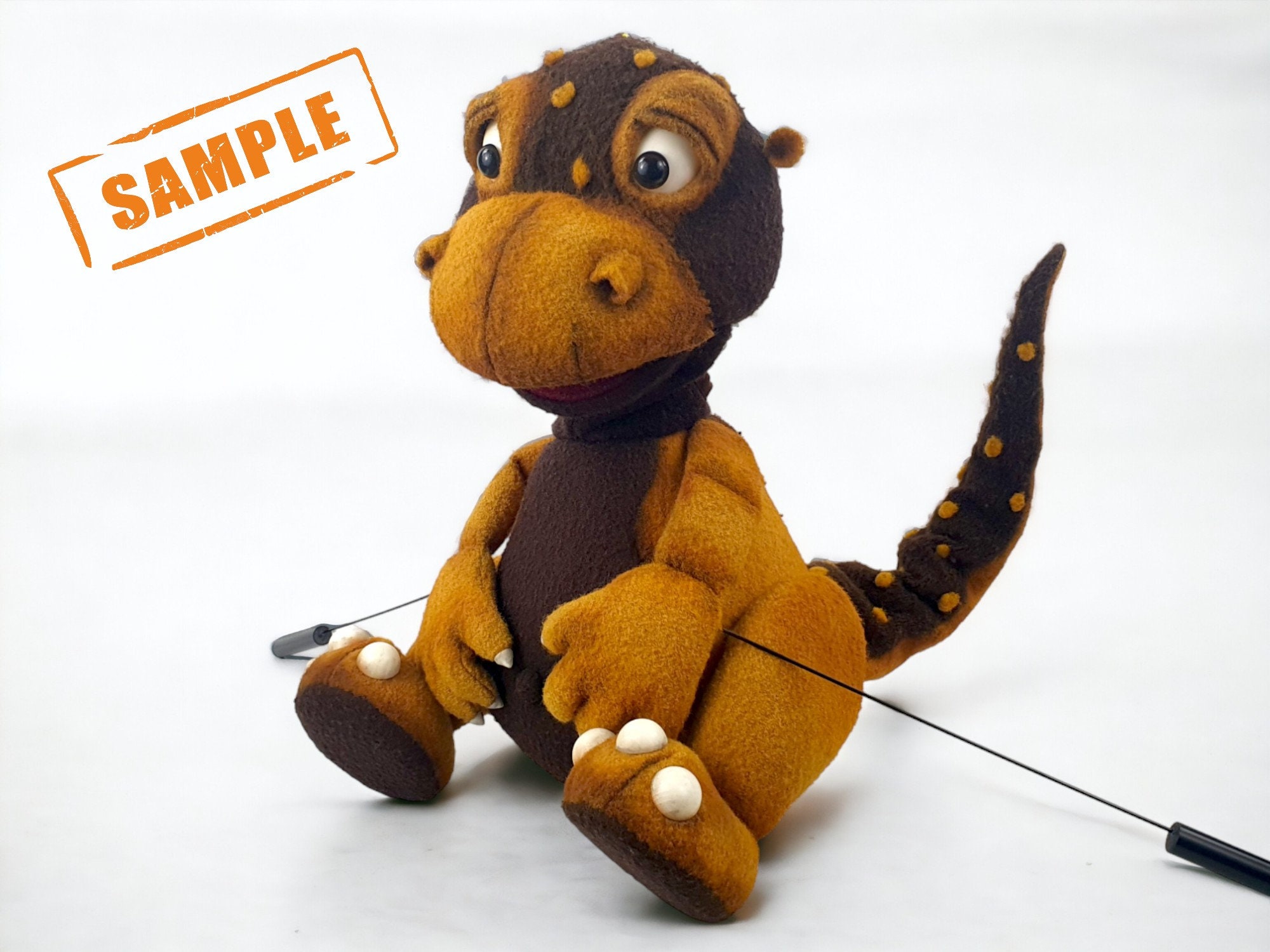 Professional Hand Puppet dinosaur, Ventriloquist Puppet Custom-made ...